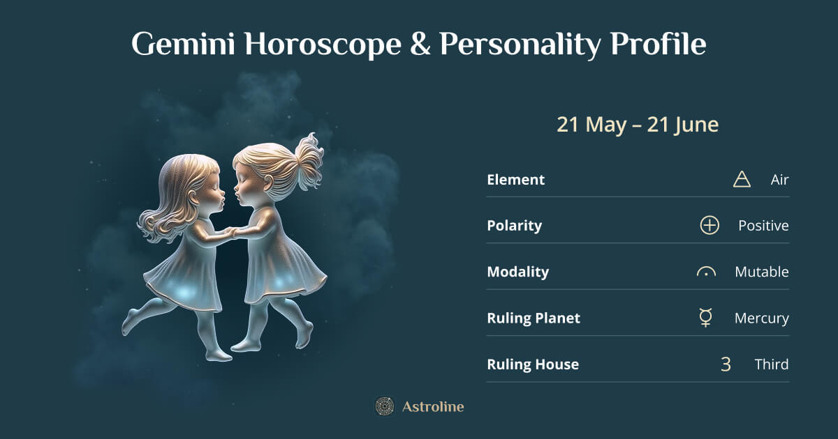 Gemini Horoscope & Personality Profile | Astrology Zodiac sign dates